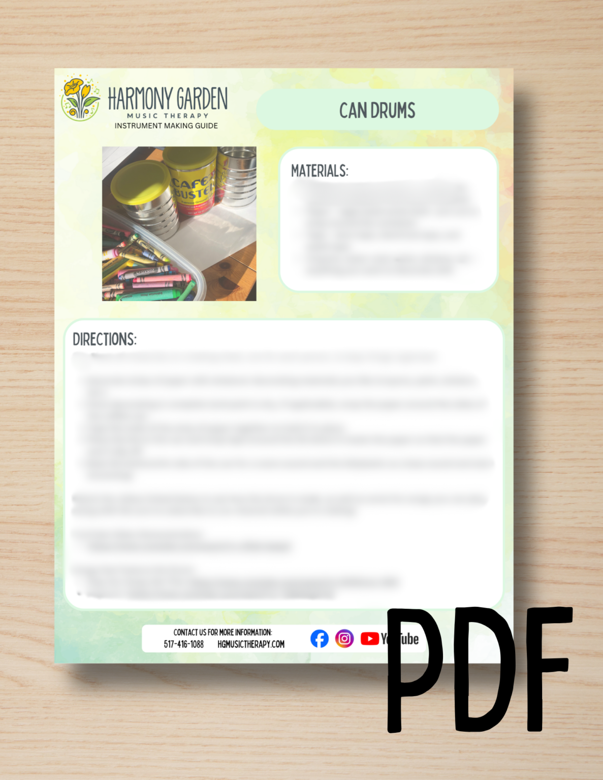 Can Drum Instrument Making Guide (PDF) - Harmony Garden Music Therapy ...